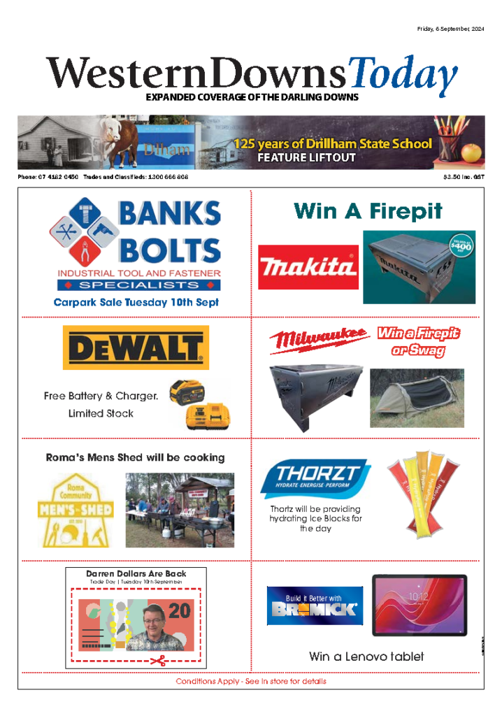 Western Downs Today - 6th September 2024 | Western Downs Today