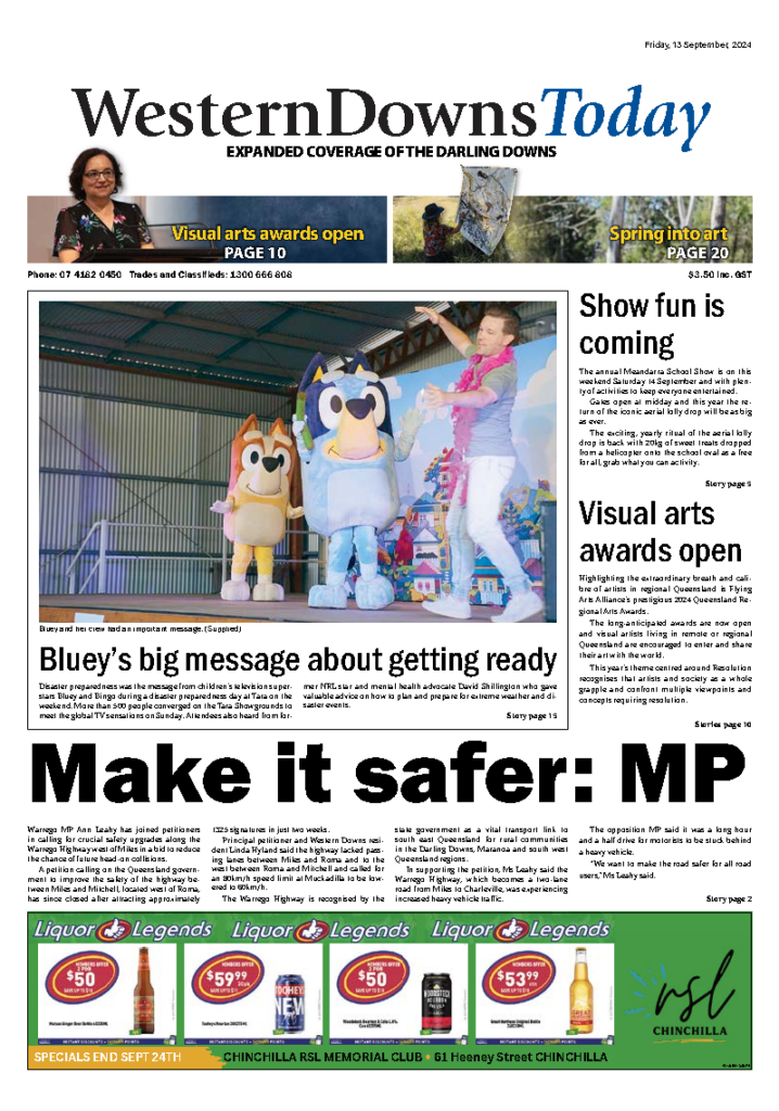 Western Downs Today - 13th September 2024 | Western Downs Today