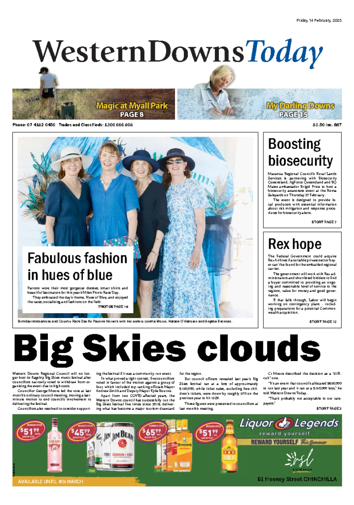 Western Downs Today - 14th February 2025 | Western Downs Today