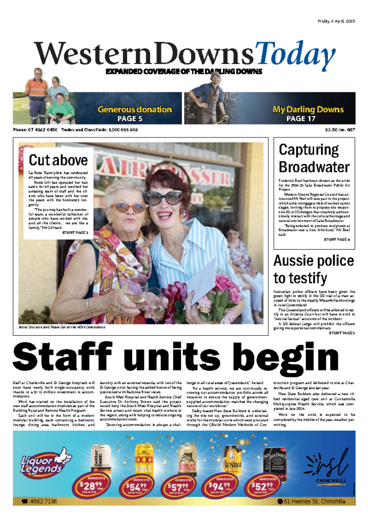 Western Downs Today - 4th April 2025 | Western Downs Today